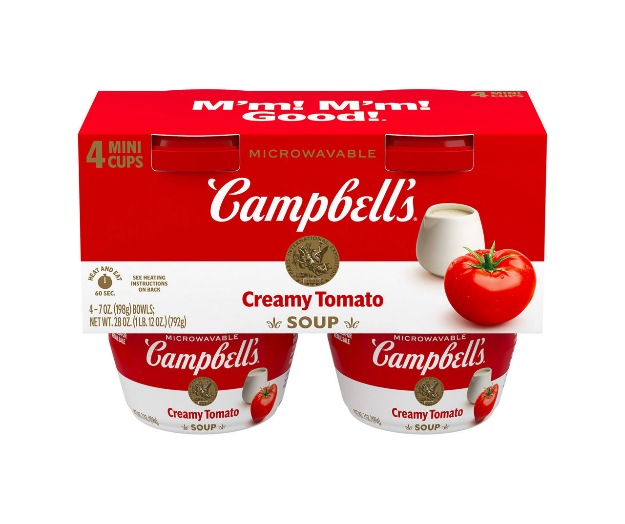 Campbell's Creamy Tomato Soup Mini Cups, 4-Pack | Big Lots