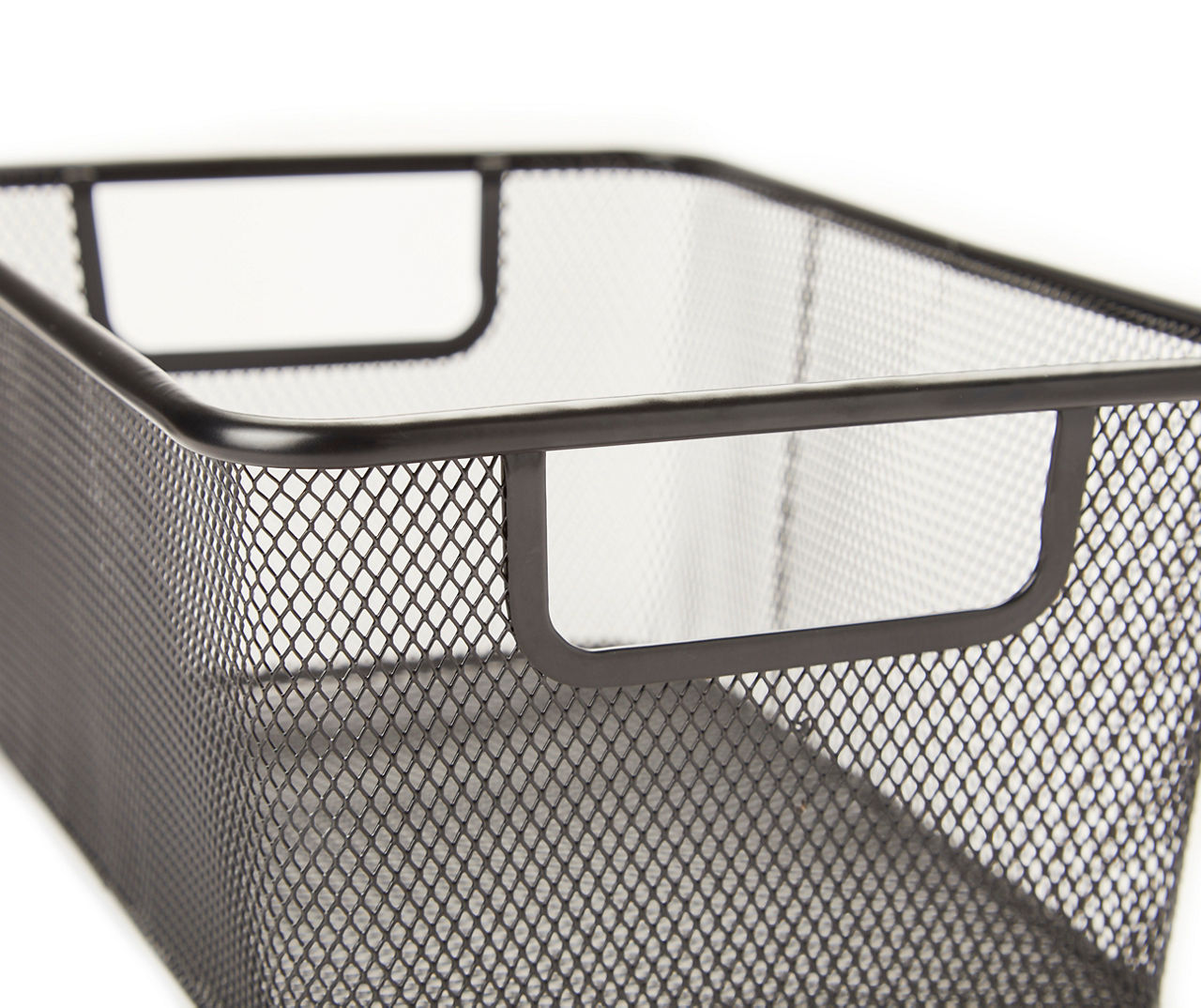 Black Small Mesh Bins, 2-Pack | Big Lots
