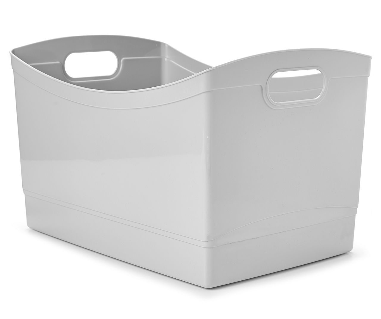 Gray 22-Quart Multi-Purpose Storage Bin | Big Lots