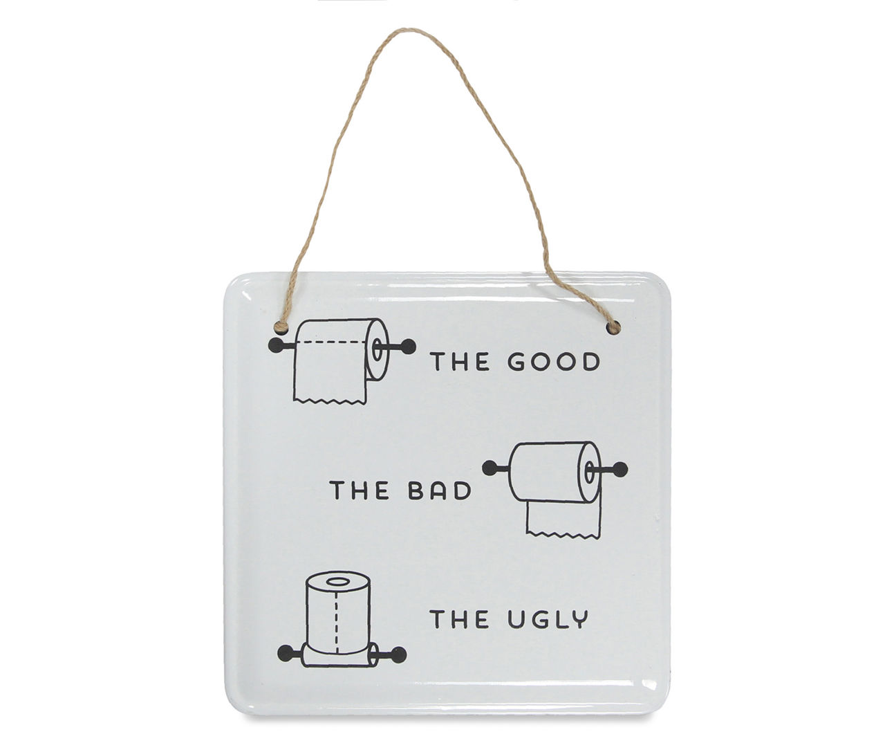 "The Good the Bad the Ugly" Hanging Plaque | Big Lots