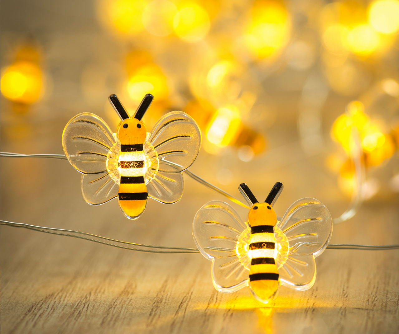 Real Living Warm White Bumble Bee LED Micro Light Set, 30-Lights | Big Lots