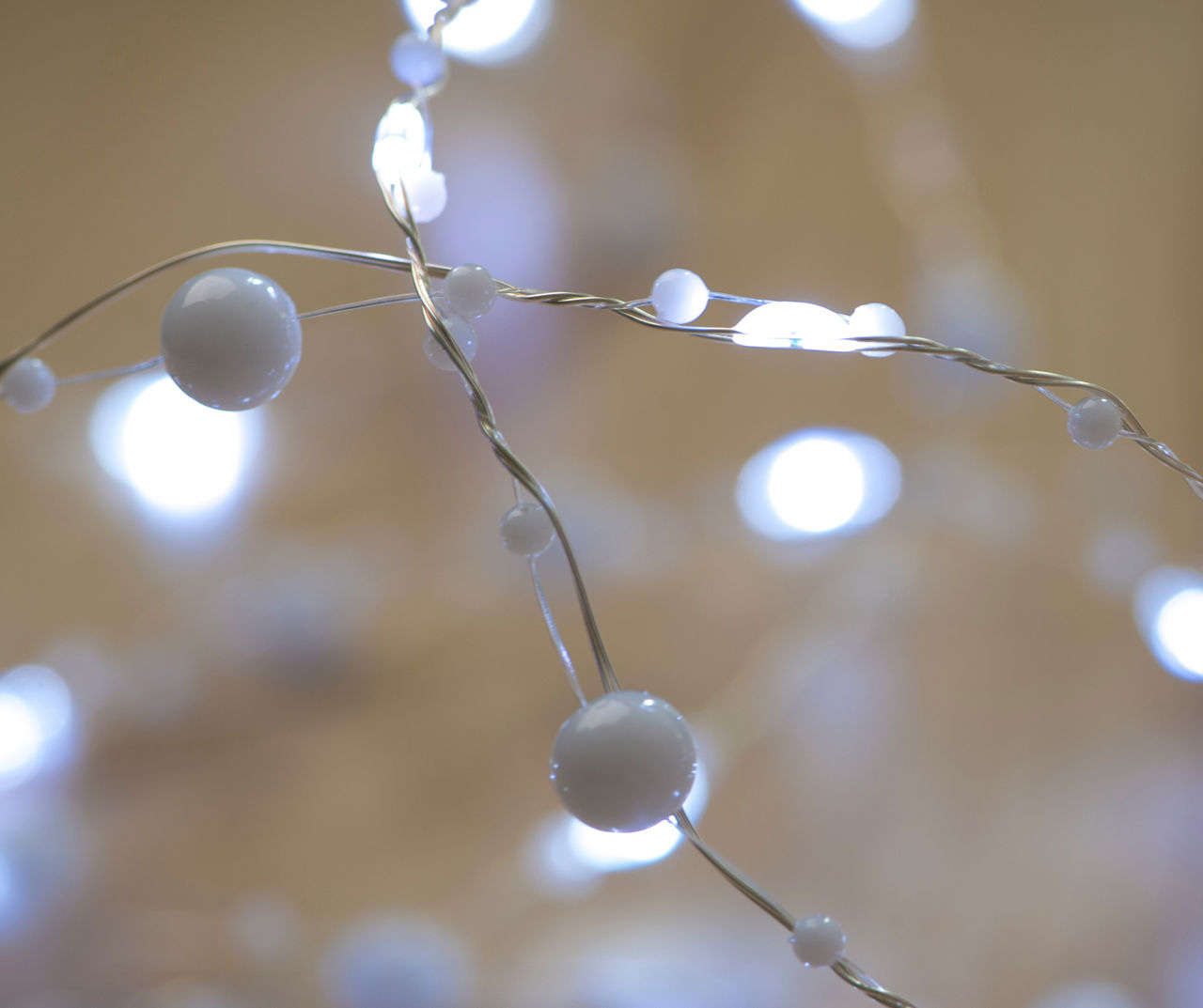 Wilson & Fisher White Beaded Micro Light Set, 30-Lights | Big Lots