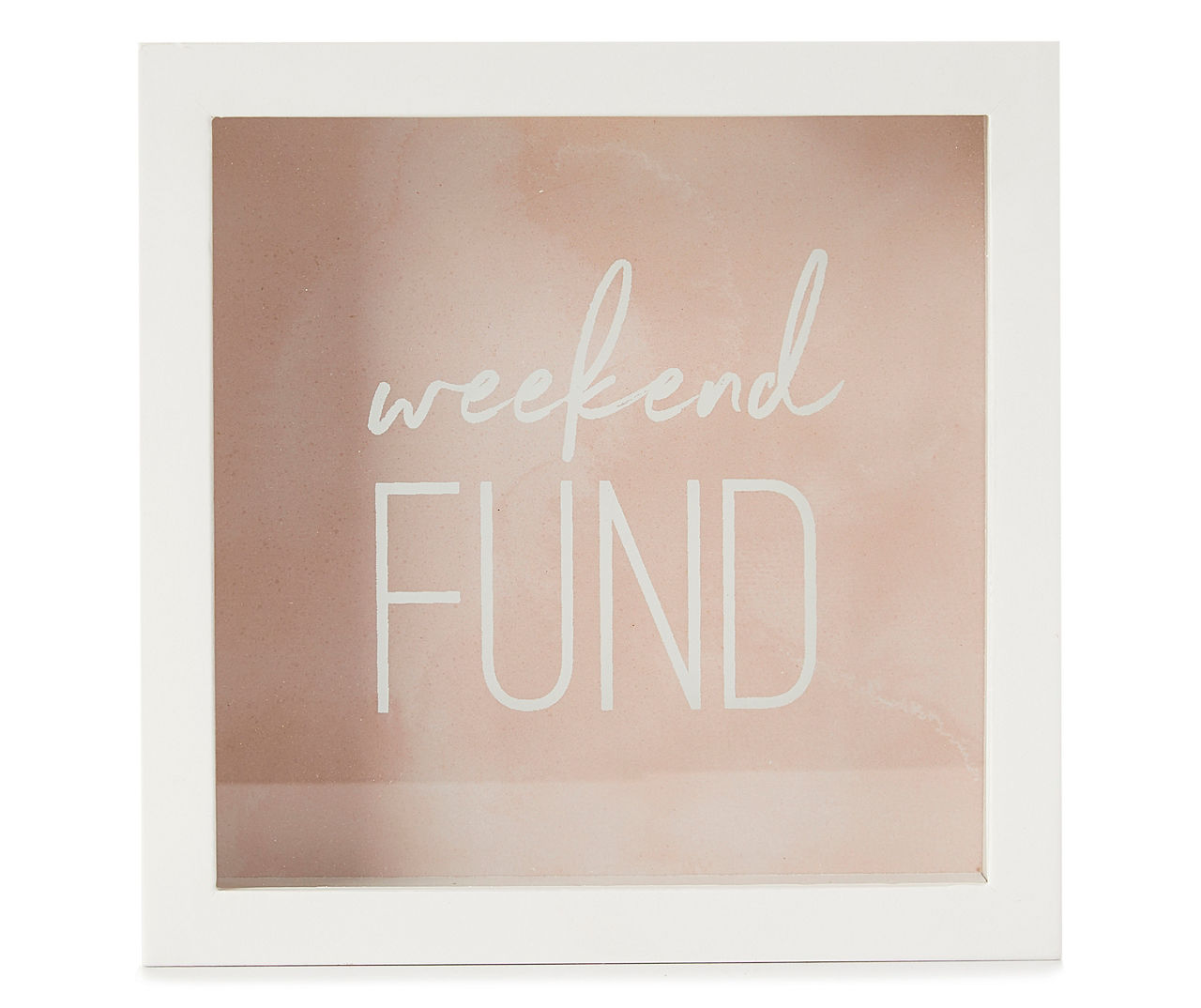 "Weekend Fund" Bank Plaque | Big Lots