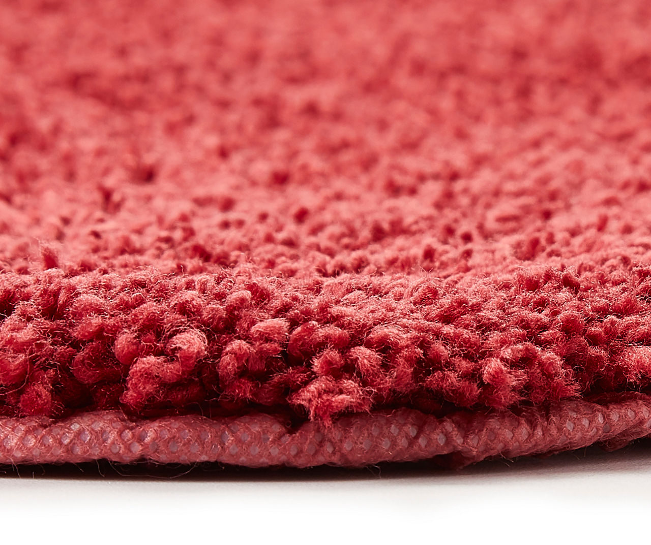 Broyhill Deep Red Contour Bath Rug | Big Lots