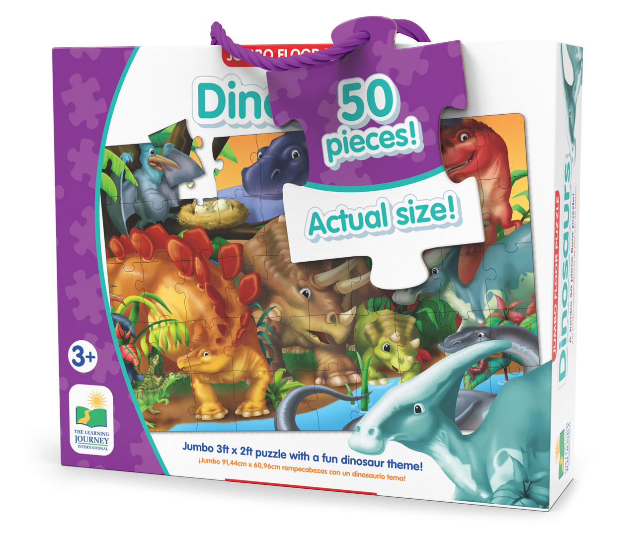 Dino 50-Piece Jumbo Floor Puzzle | Big Lots