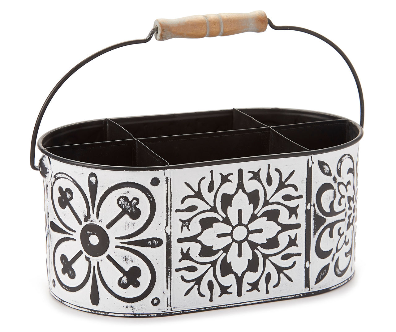 Stenciled Decorative Metal Bucket | Big Lots