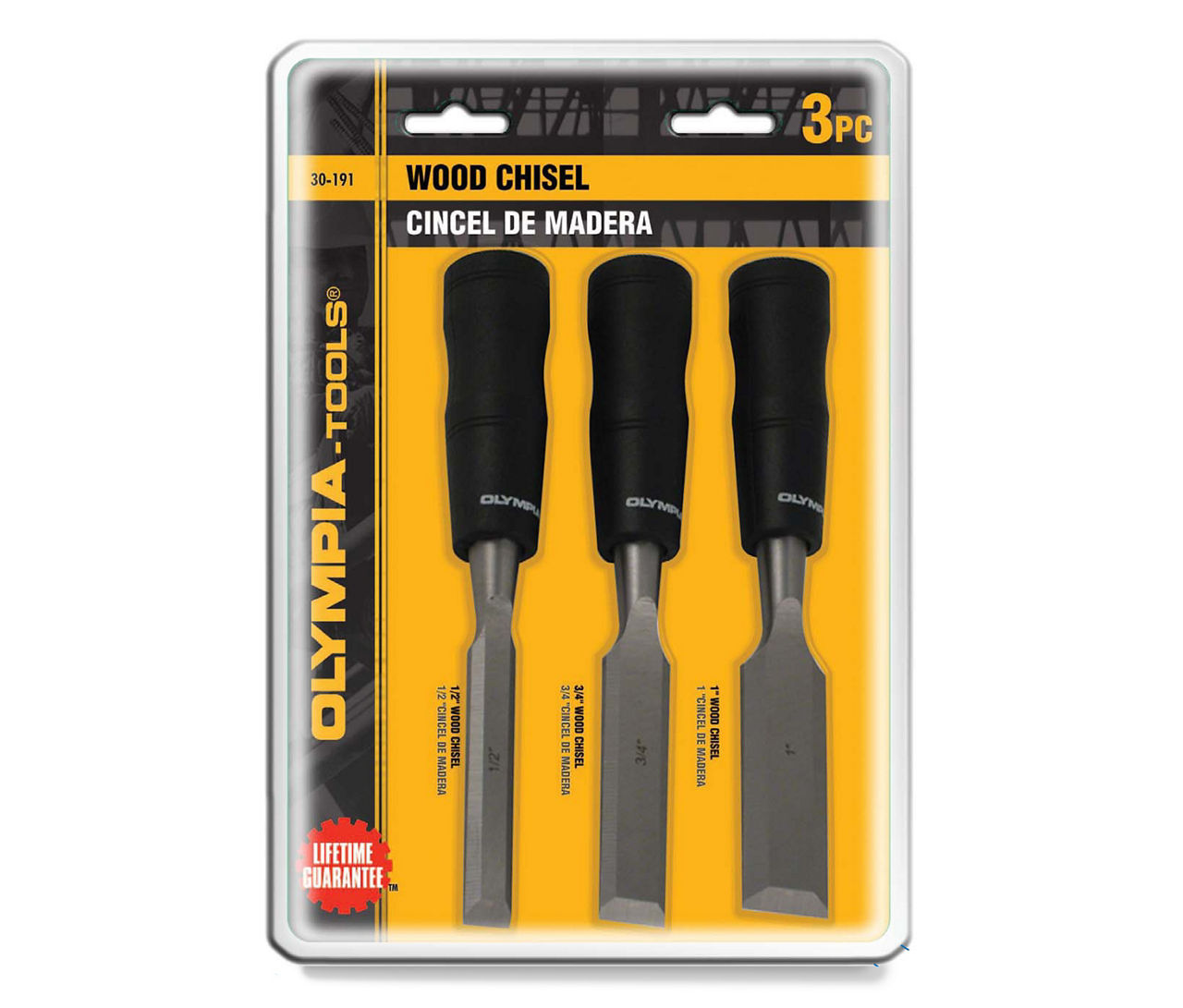 Olympia-Tools 3-Piece Wood Chisel Set | Big Lots