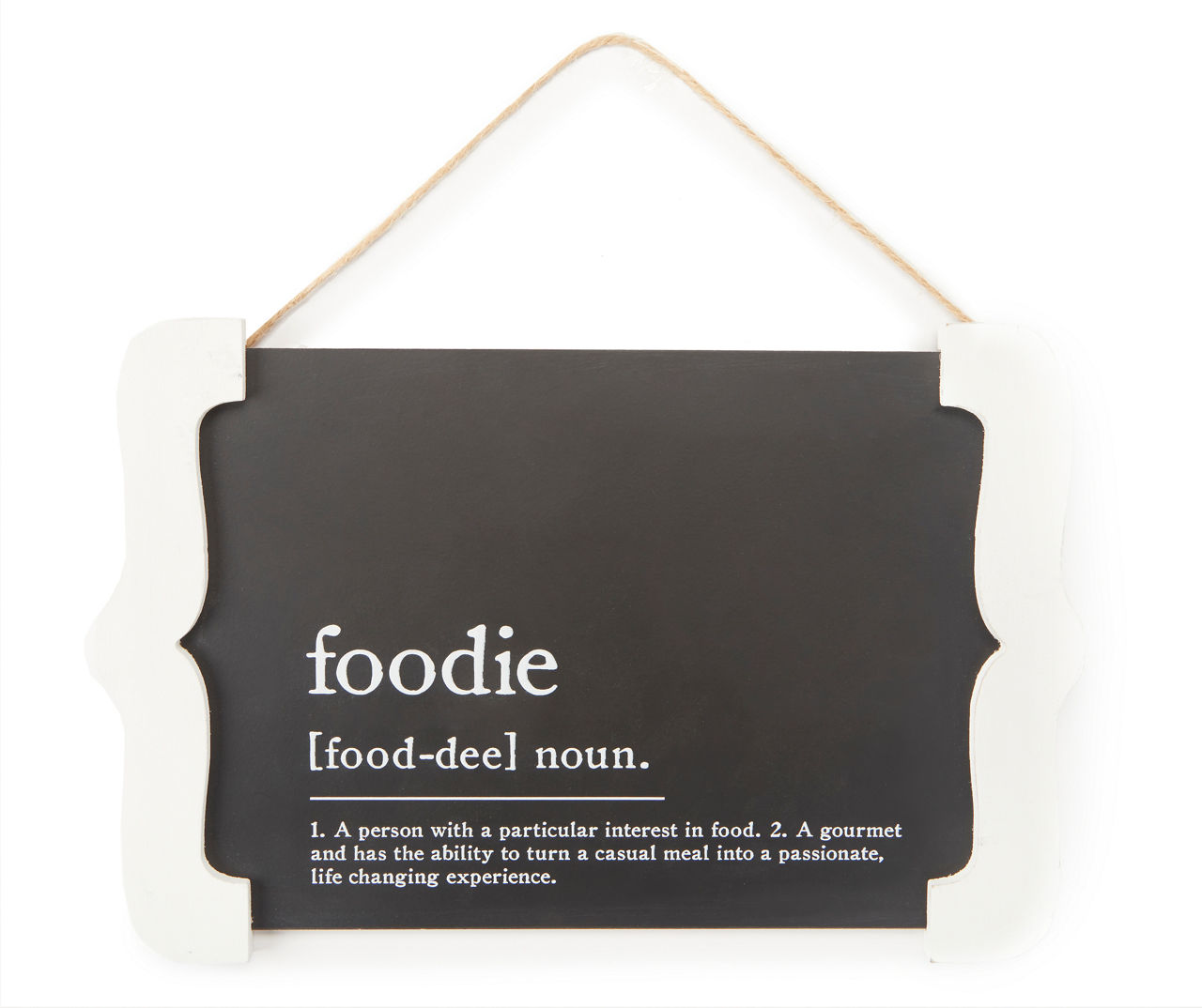 "Foodie" Definition Hanging Plaque | Big Lots