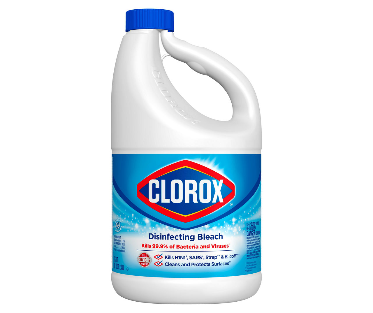 Clorox Disinfecting Bleach, Concentrated Formula, Regular, 81 Oz. | Big ...
