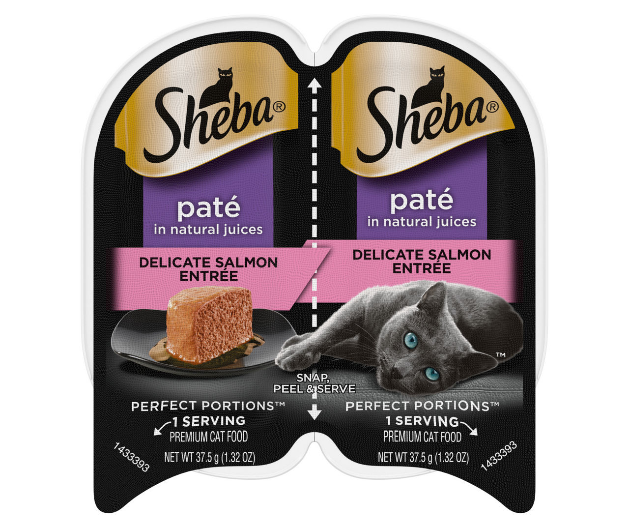 Sheba Perfect Portions Delicate Salmon Pate Cat Food, 2.6 Oz. | Big Lots