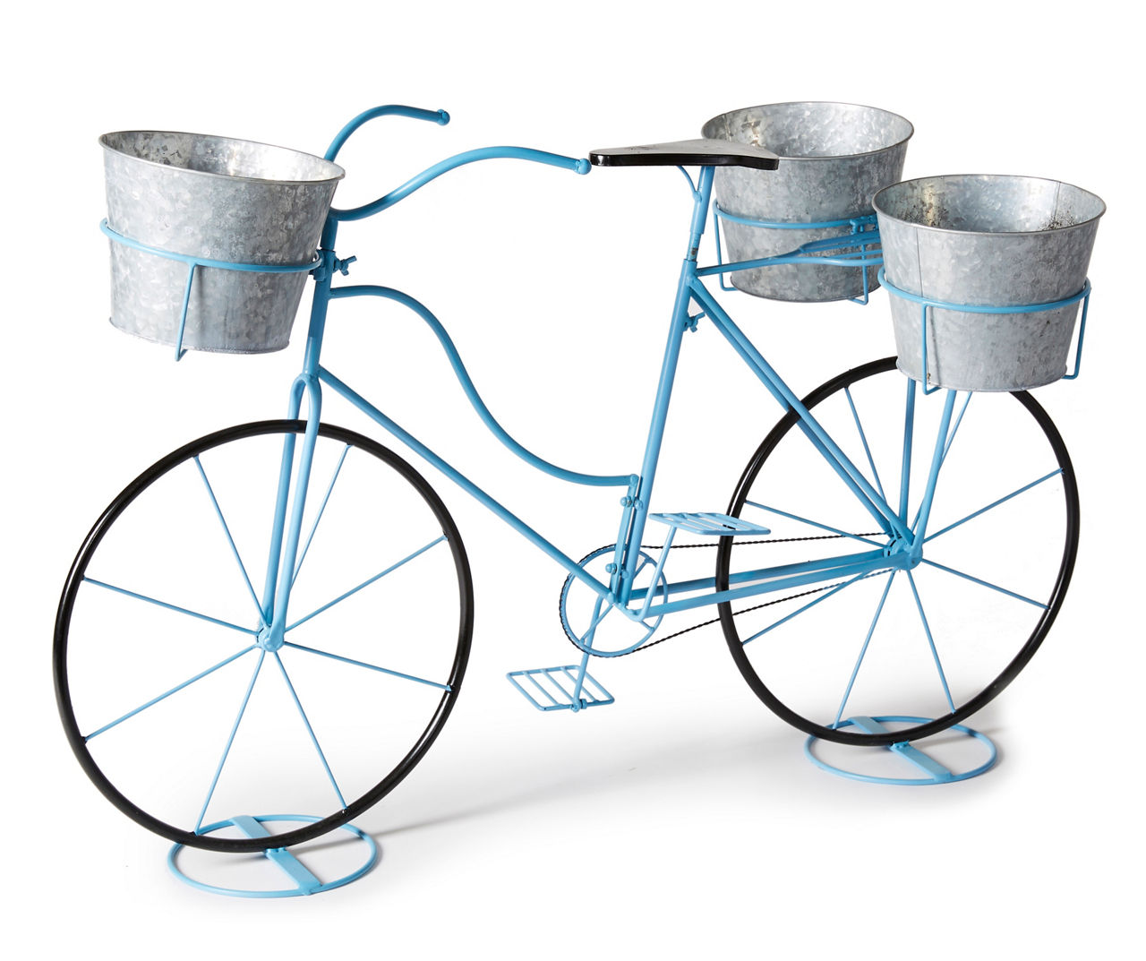 Wilson & Fisher Turquoise 3-Pot Bike Planter | Big Lots