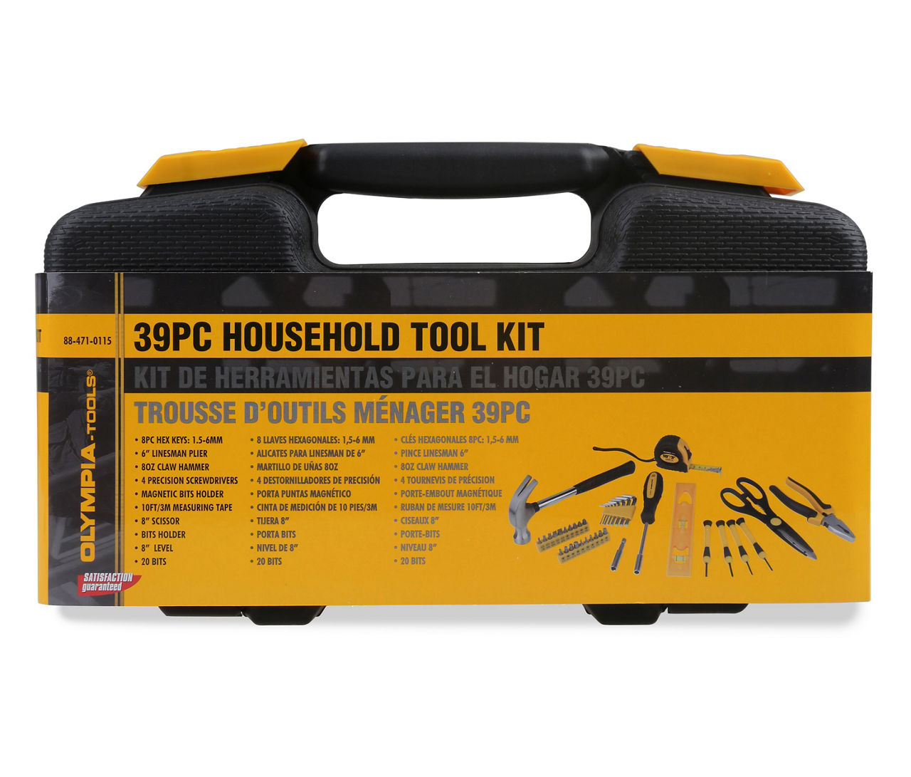 Olympia-Tools Household 39-Piece Tool Kit | Big Lots