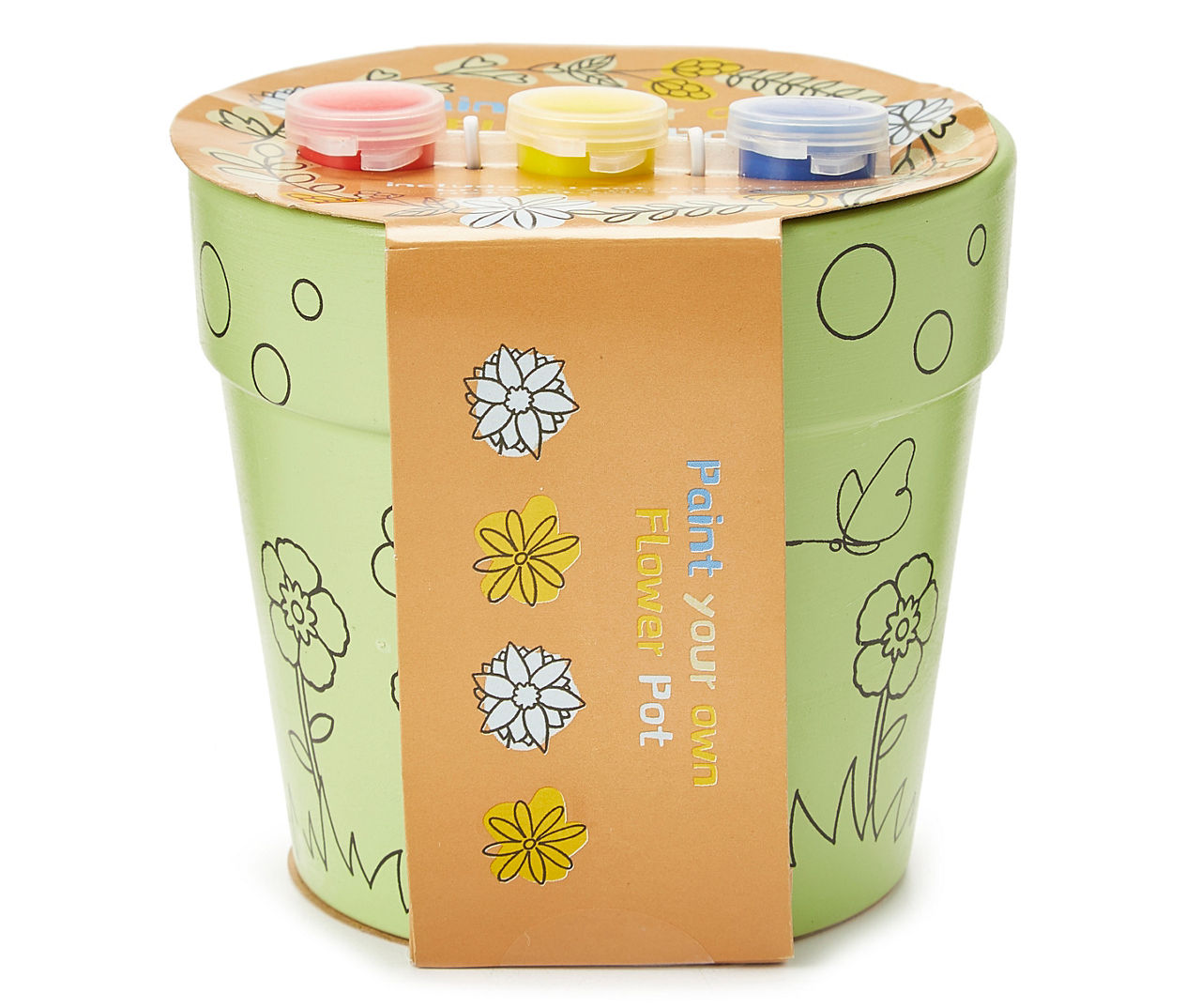 Green Paint Your Own Flower Pot Kit | Big Lots