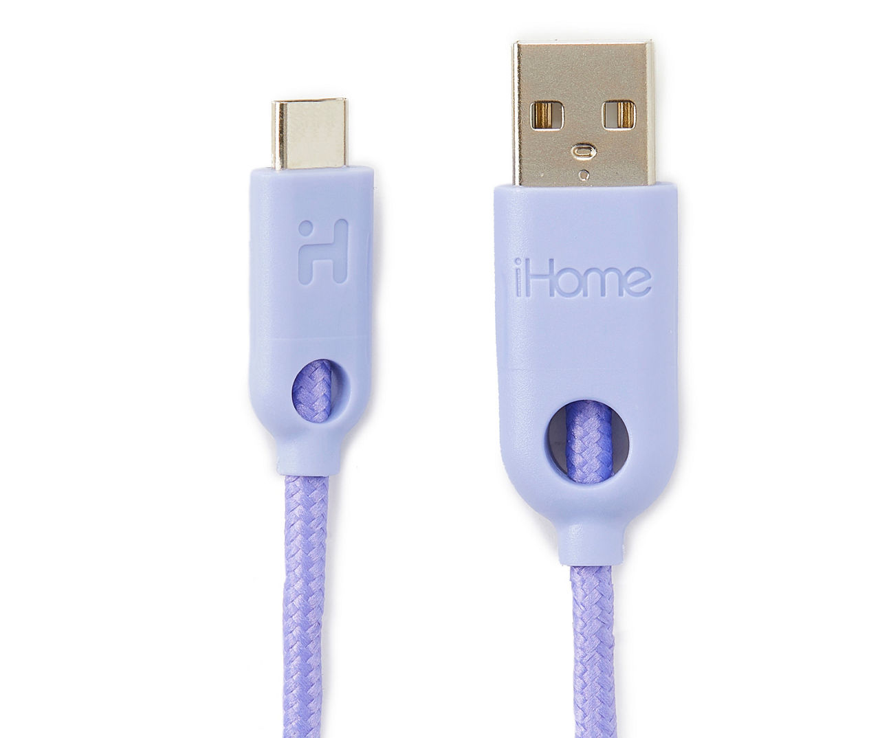 iHome Purple USB Type-C 6' Nylon Cable | Big Lots