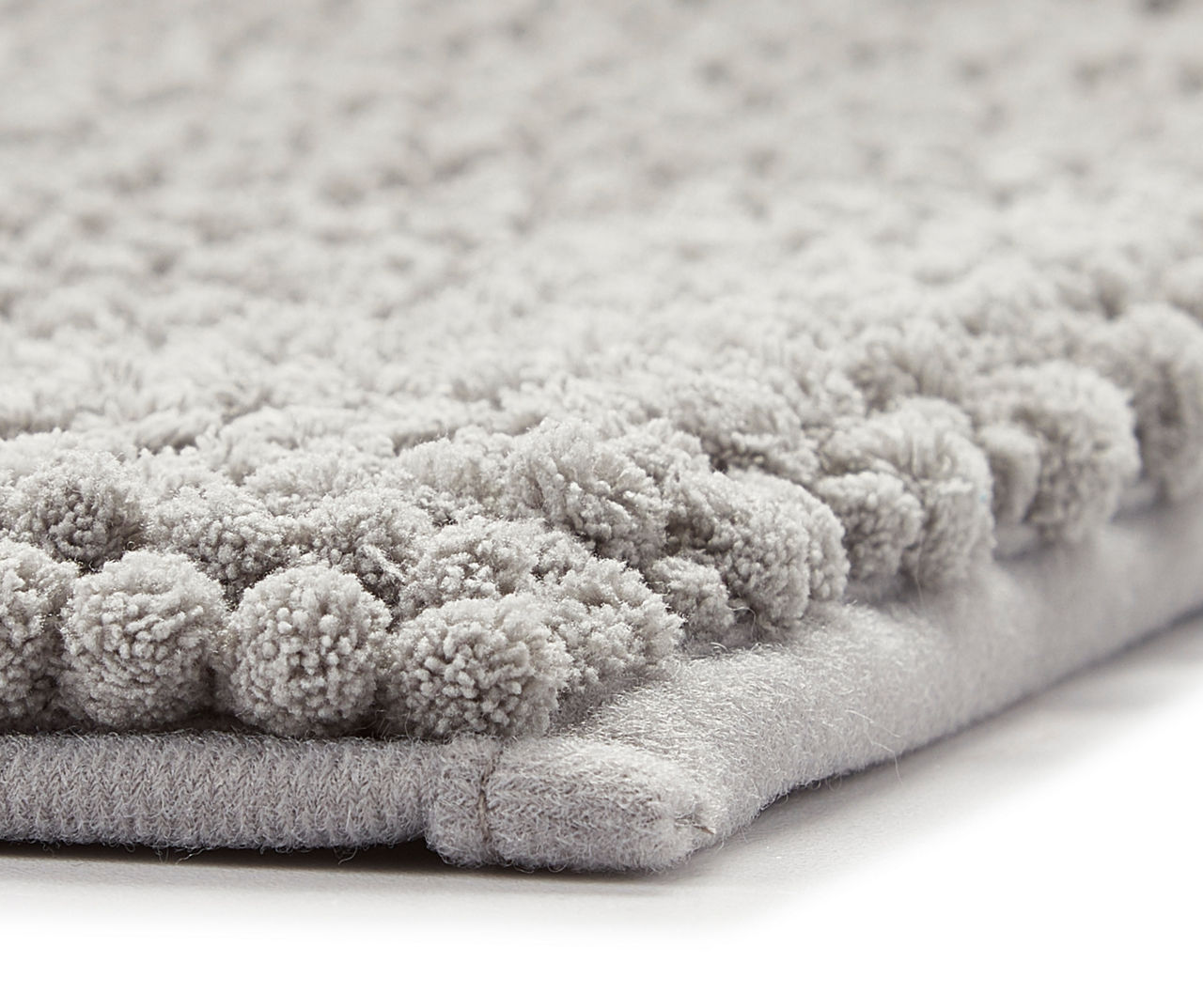 Real Living Gray Noodle 2-Piece Bath Rug Set | Big Lots