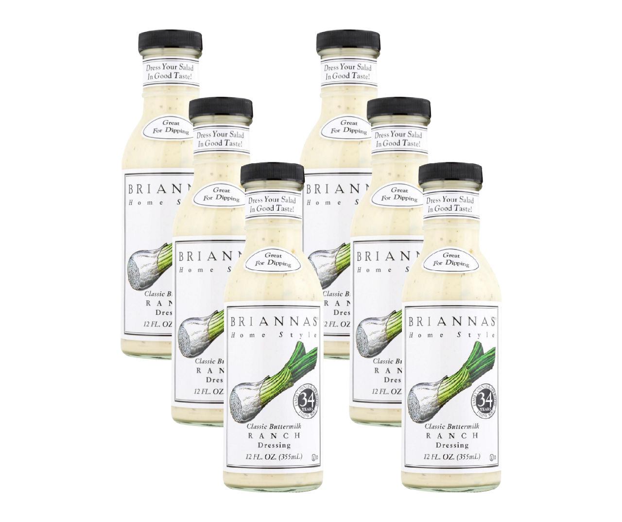 Brianna's Classic Buttermilk Ranch, Pack of 6 | Big Lots