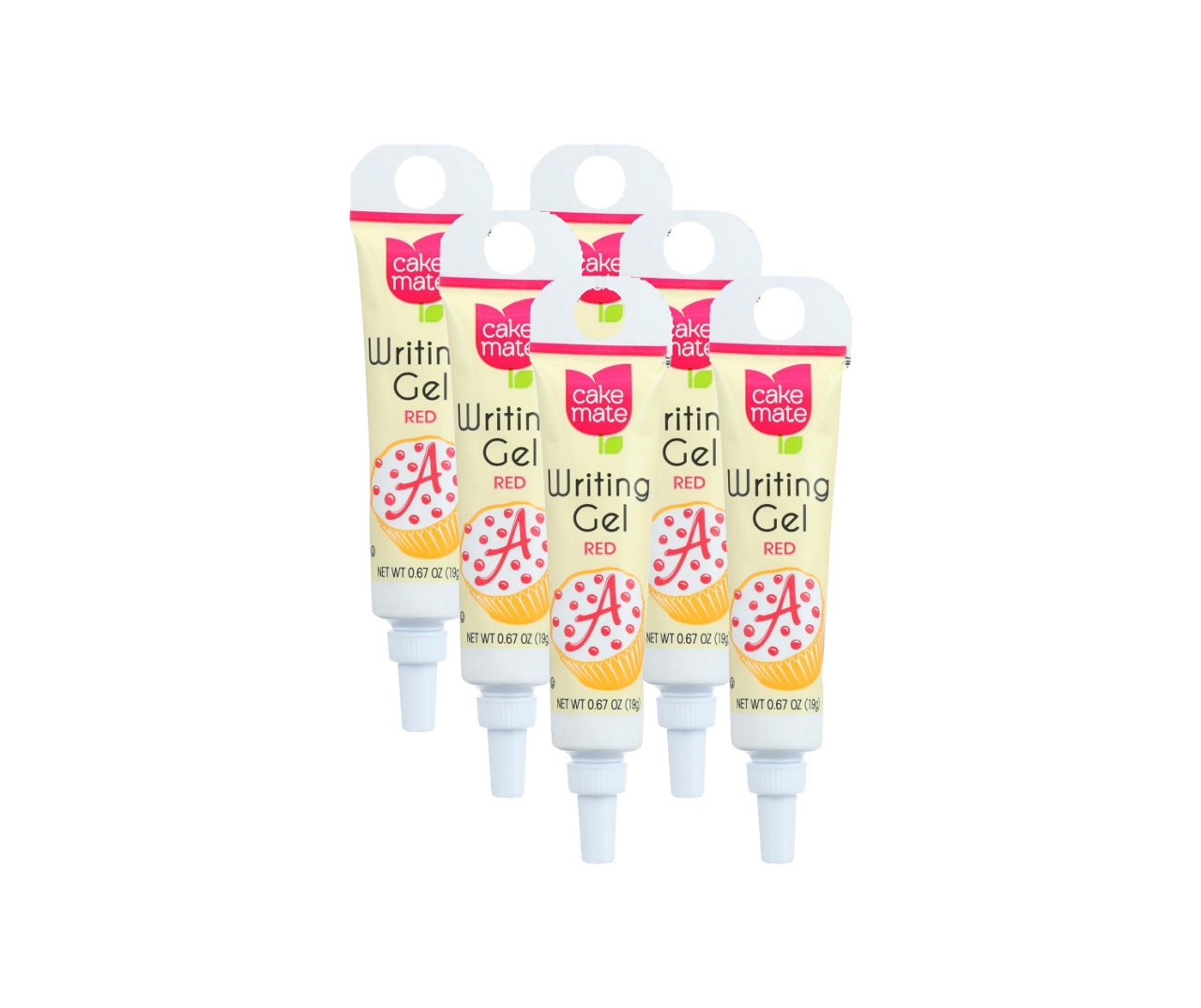 Cake Mate Red Writing Gel, 6-Pack | Big Lots