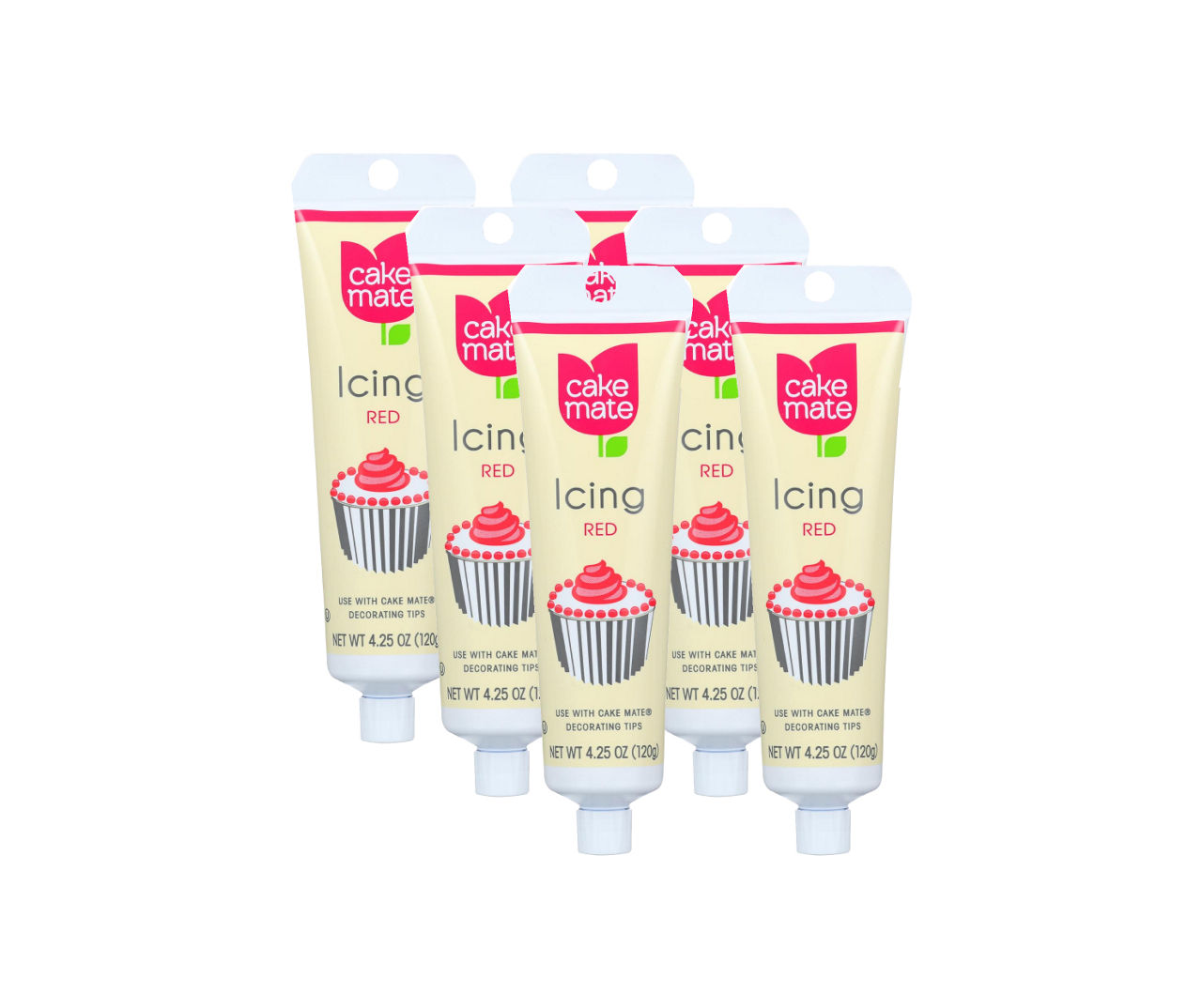 Cake Mate Red Decorating Icing, Pack of 6 | Big Lots