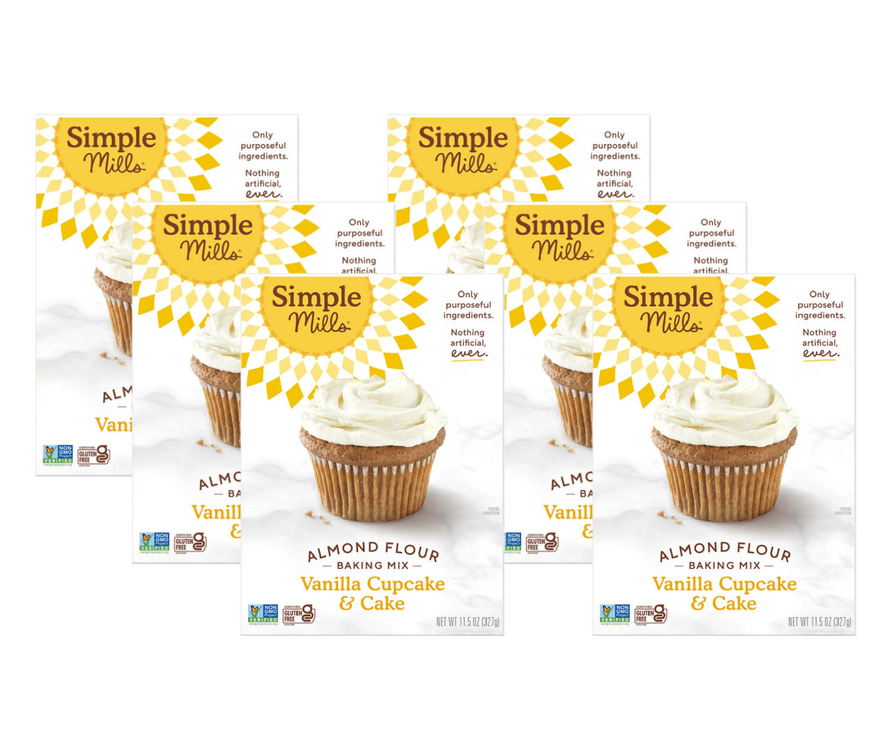 Simple Mills Vanilla Cake Mix, Pack of 6 | Big Lots