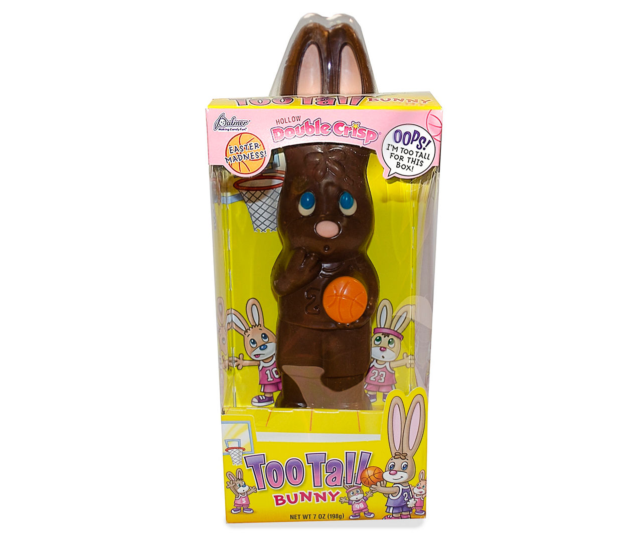 Palmer Hollow Double Crisp Easter Madness Too Tall Chocolate Bunny, 7 ...