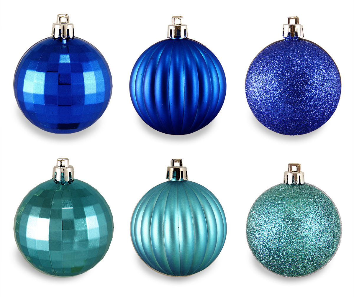 Northlight 3-Finish 100-Piece Shatterproof Plastic Ornament Set | Big Lots