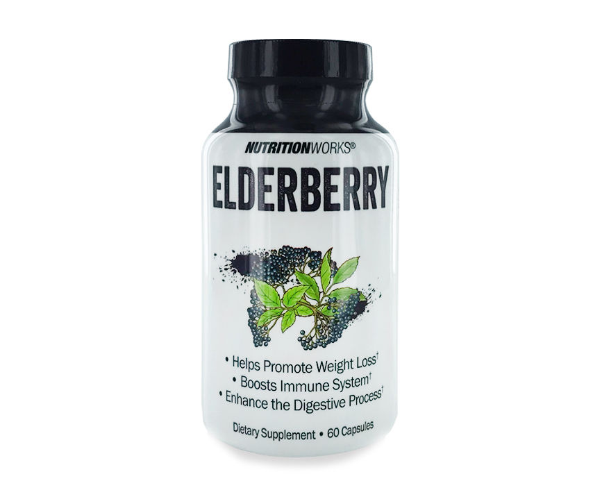 Nutrition Works Elderberry Tablets, 60-Count | Big Lots