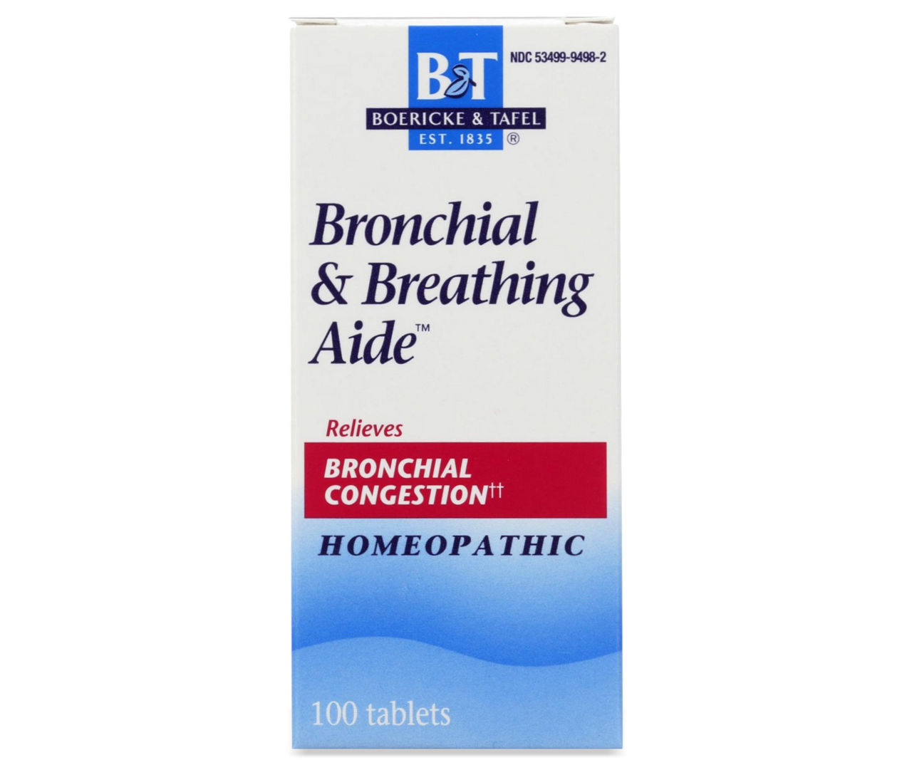 Boericke And Tafel Bronchitis and Breathing Aide, 100 Tab Box | Big Lots