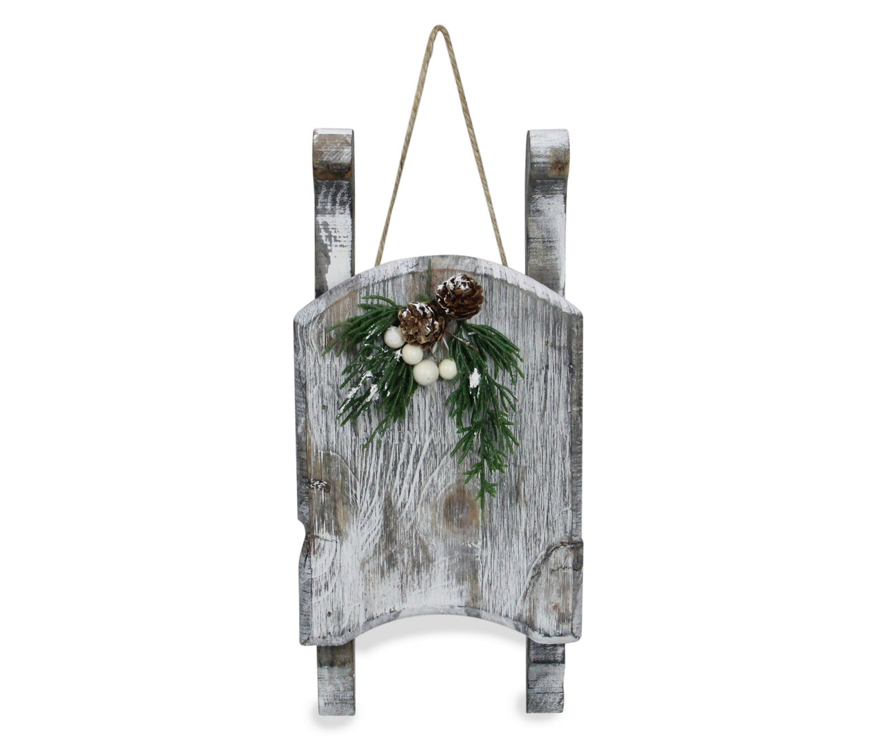 11" Distressed Gray Sled Hanging Wall Decor | Big Lots