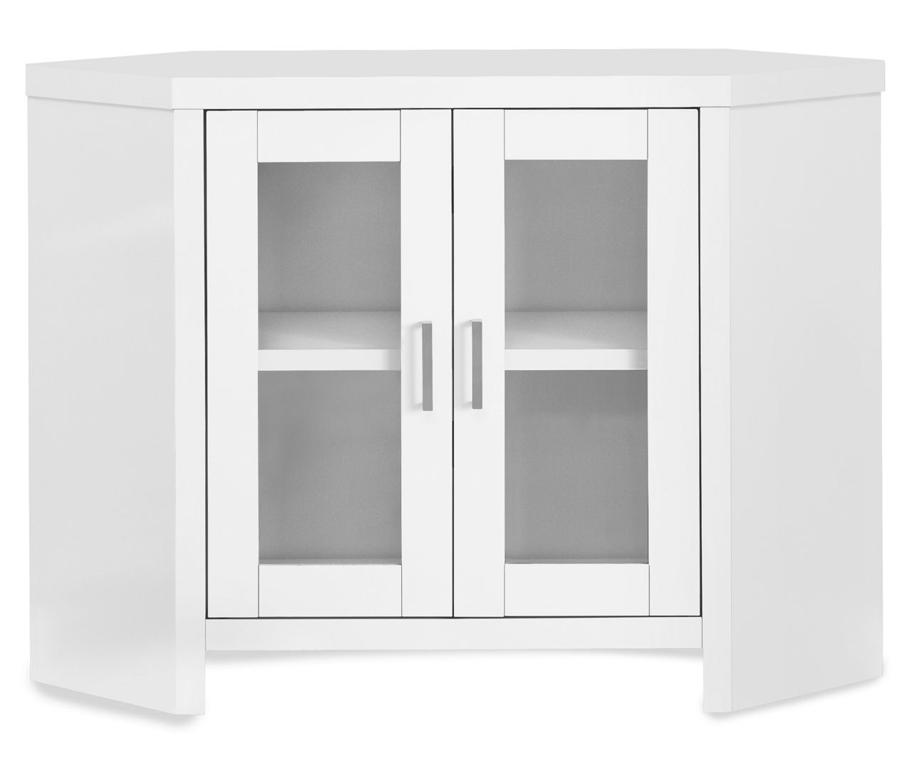 Monarch 42 White Corner TV Stand Big Lots