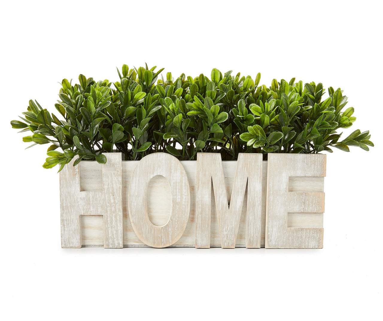 "Home" Wooden Greenery Box | Big Lots