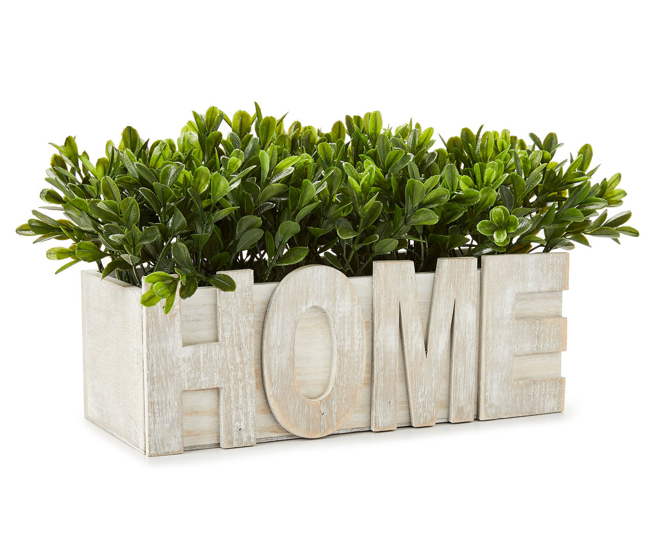 "Home" Wooden Greenery Box | Big Lots