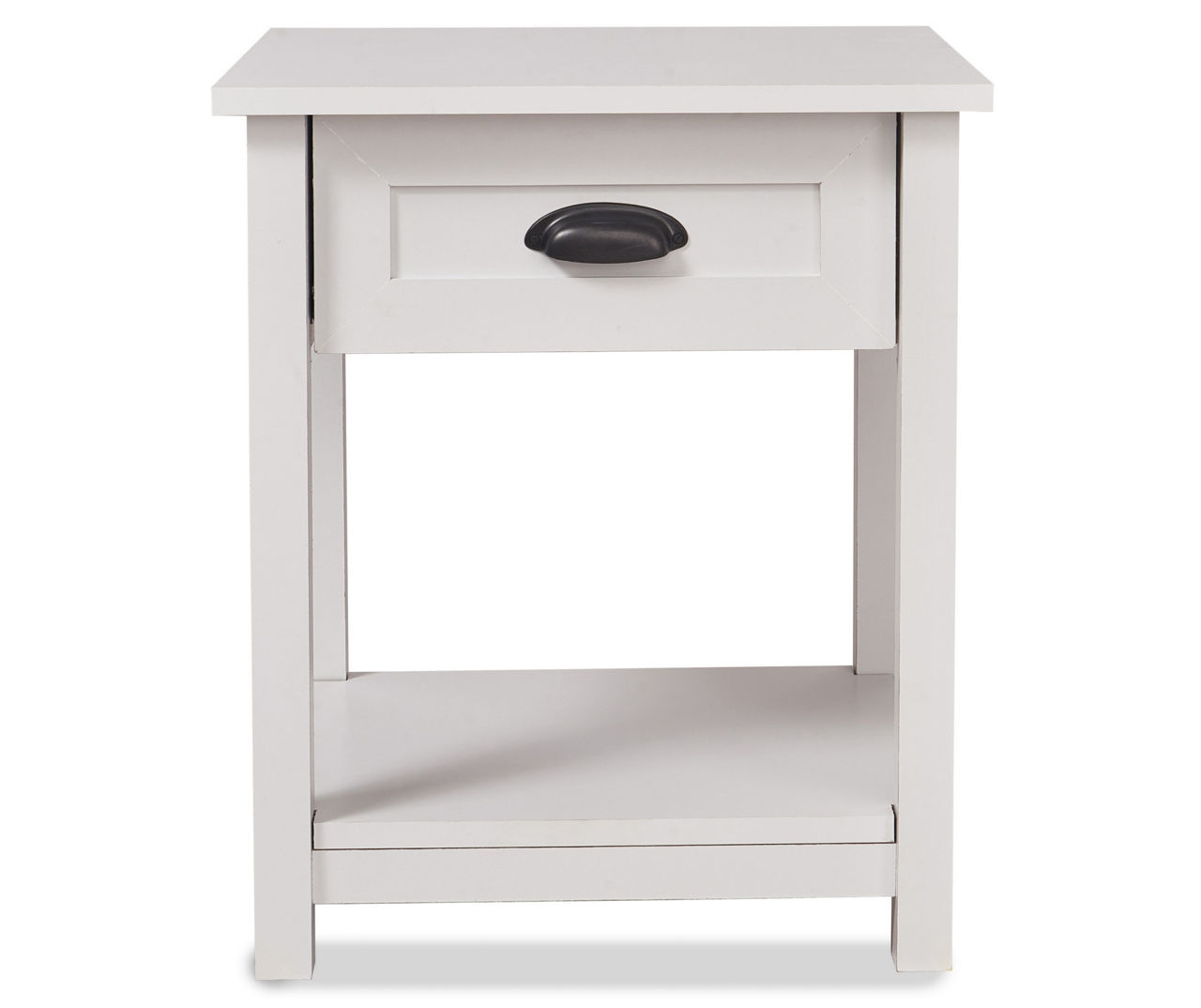 Baily White Nightstand Big Lots