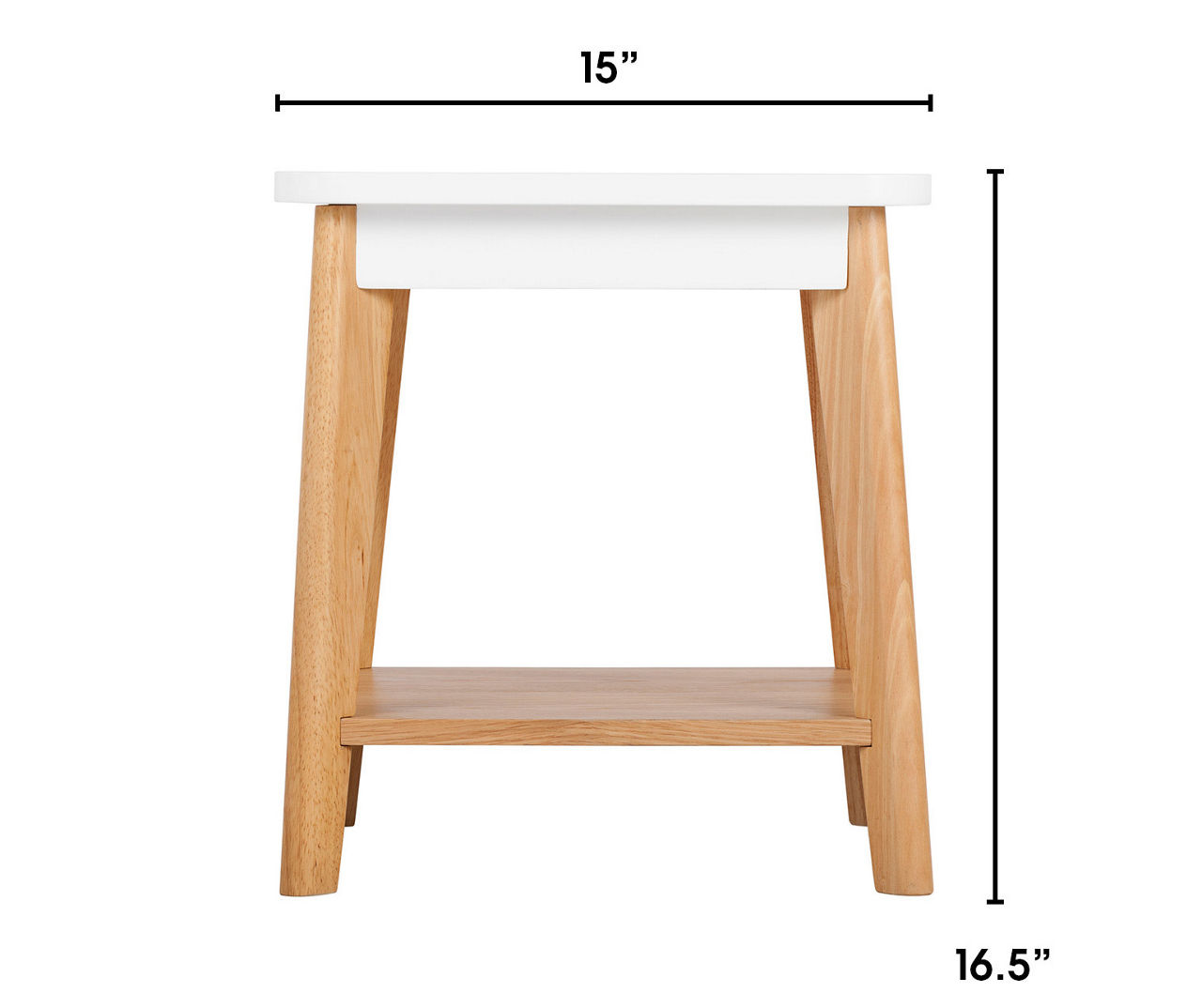 White Square Side Table | Big Lots