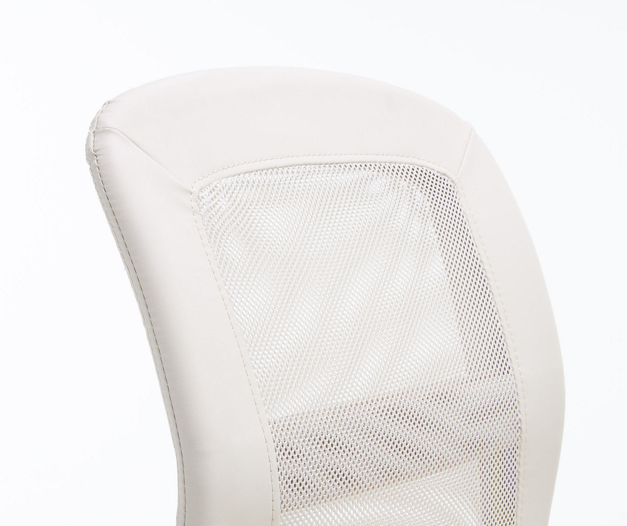 Serta Essentials Cream Faux Leather Swivel Office Chair | Big Lots