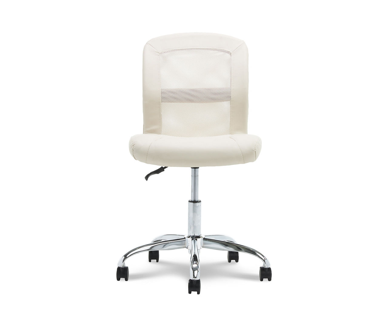 Serta Essentials Cream Faux Leather Swivel Office Chair | Big Lots