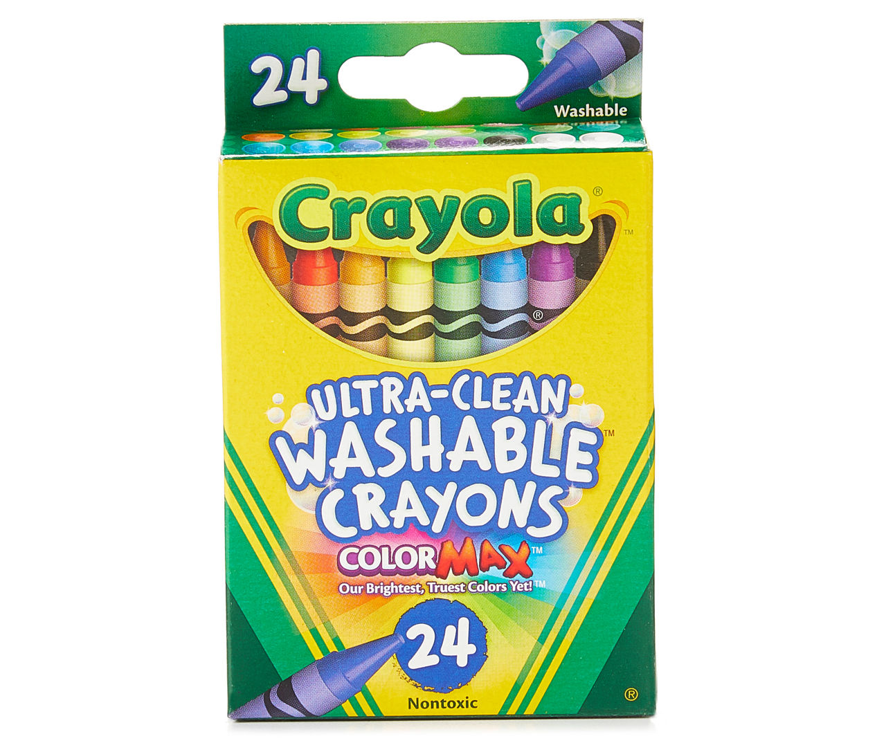 Crayola Washable Crayons, 24-Count | Big Lots