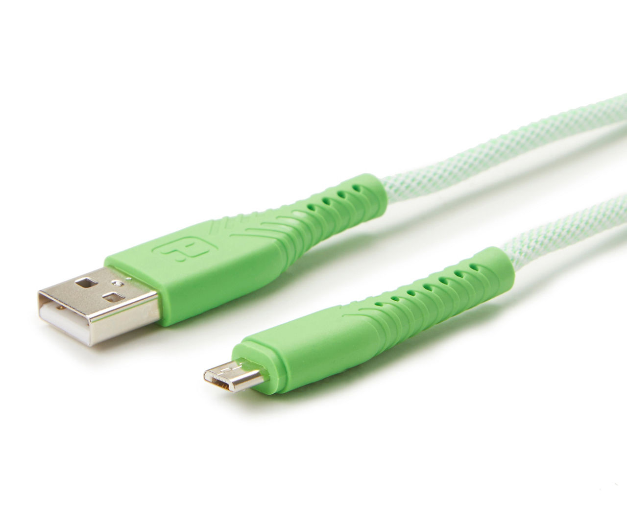 iHome Bright Green Micro USB 10' Nylon Cable | Big Lots