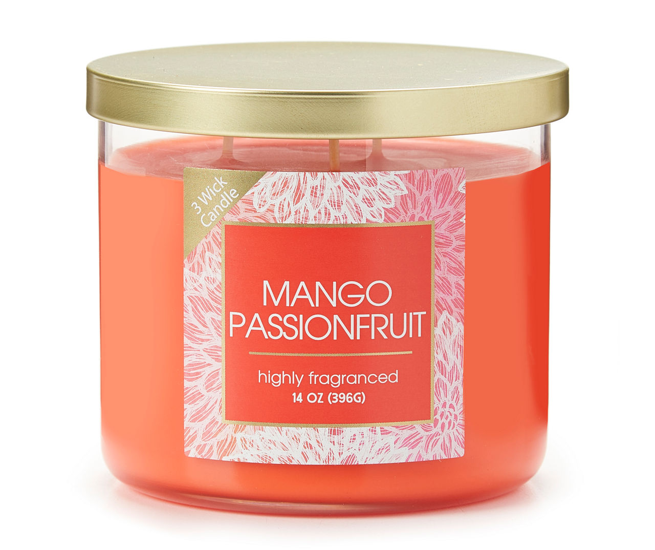 Mango Passionfruit 3-Wick Candle, 14 Oz. | Big Lots