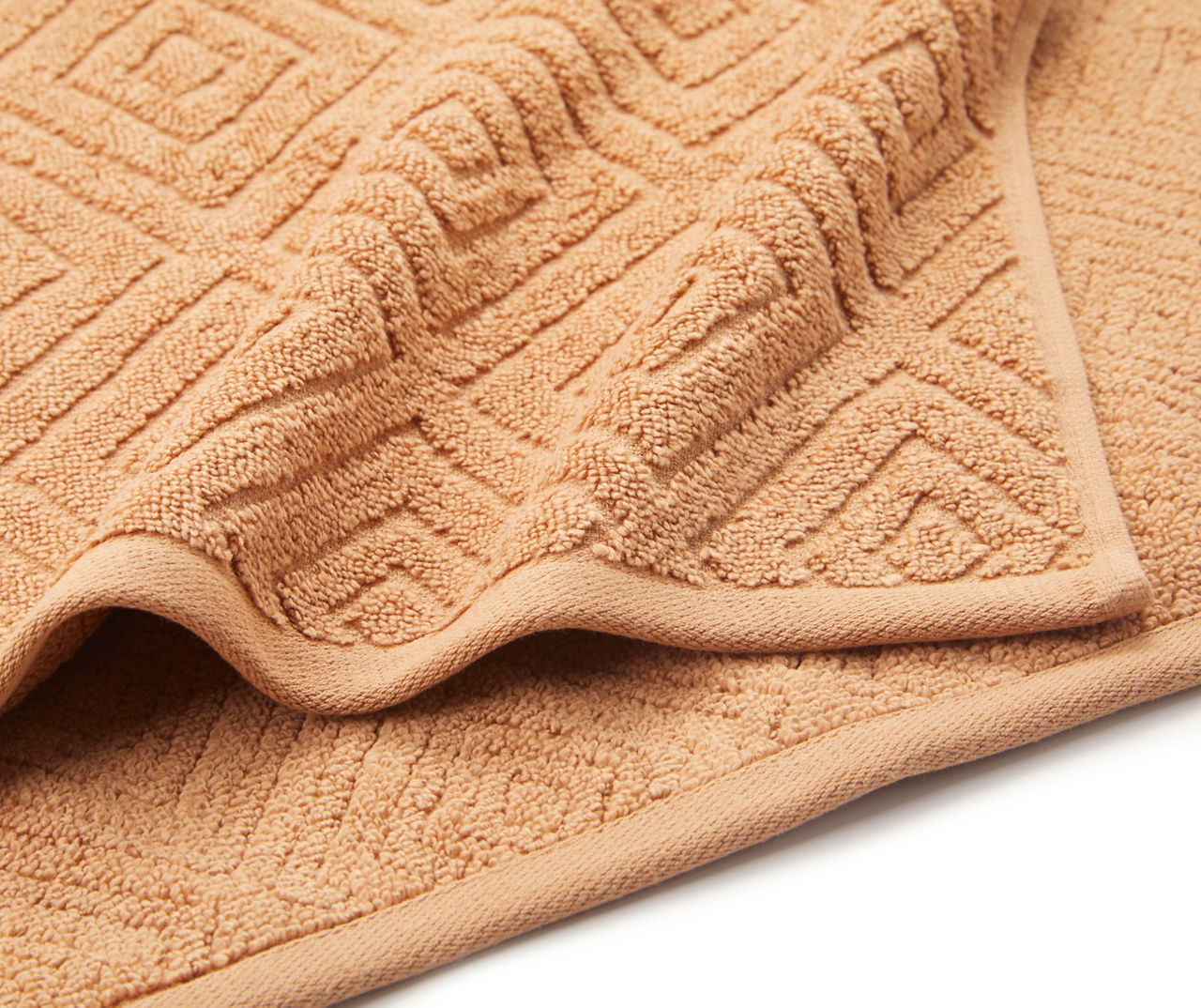 Tan Diamond Bath Towel | Big Lots