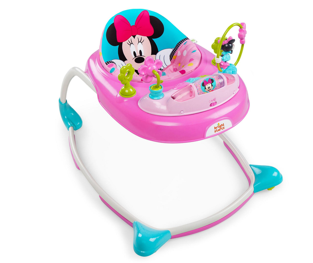 Disney Baby Pink Minnie Mouse Peek-A-Boo Baby Walker | Big Lots