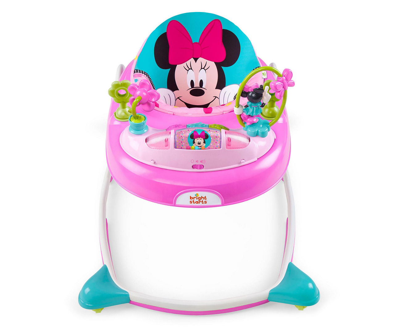Disney Baby Pink Minnie Mouse Peek-A-Boo Baby Walker | Big Lots