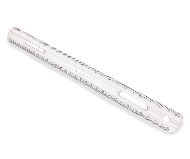Big Lots Clear 12" Plastic Ruler | Big Lots