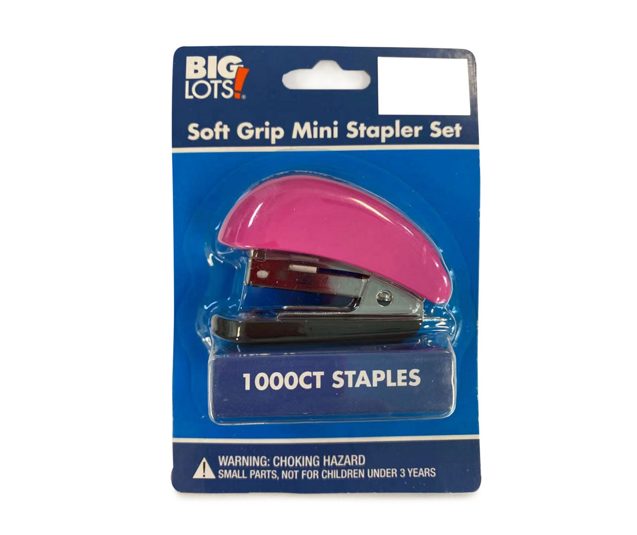 Big Lots Pink Soft Grip Mini Stapler Set | Big Lots