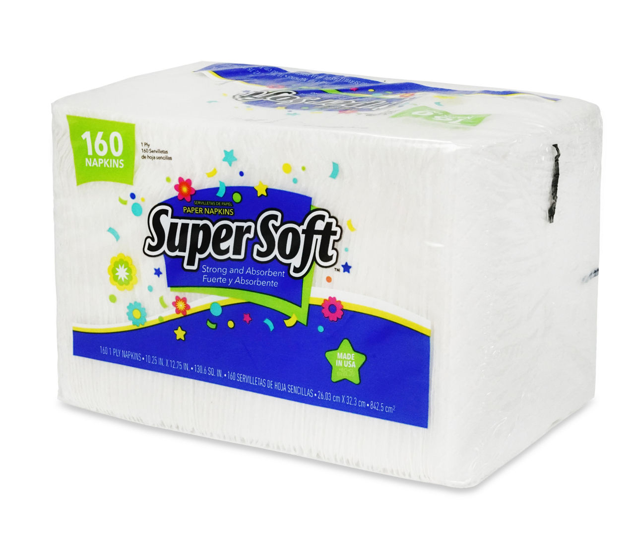 Super Soft Lunch Paper Napkins, 160-Count | Big Lots