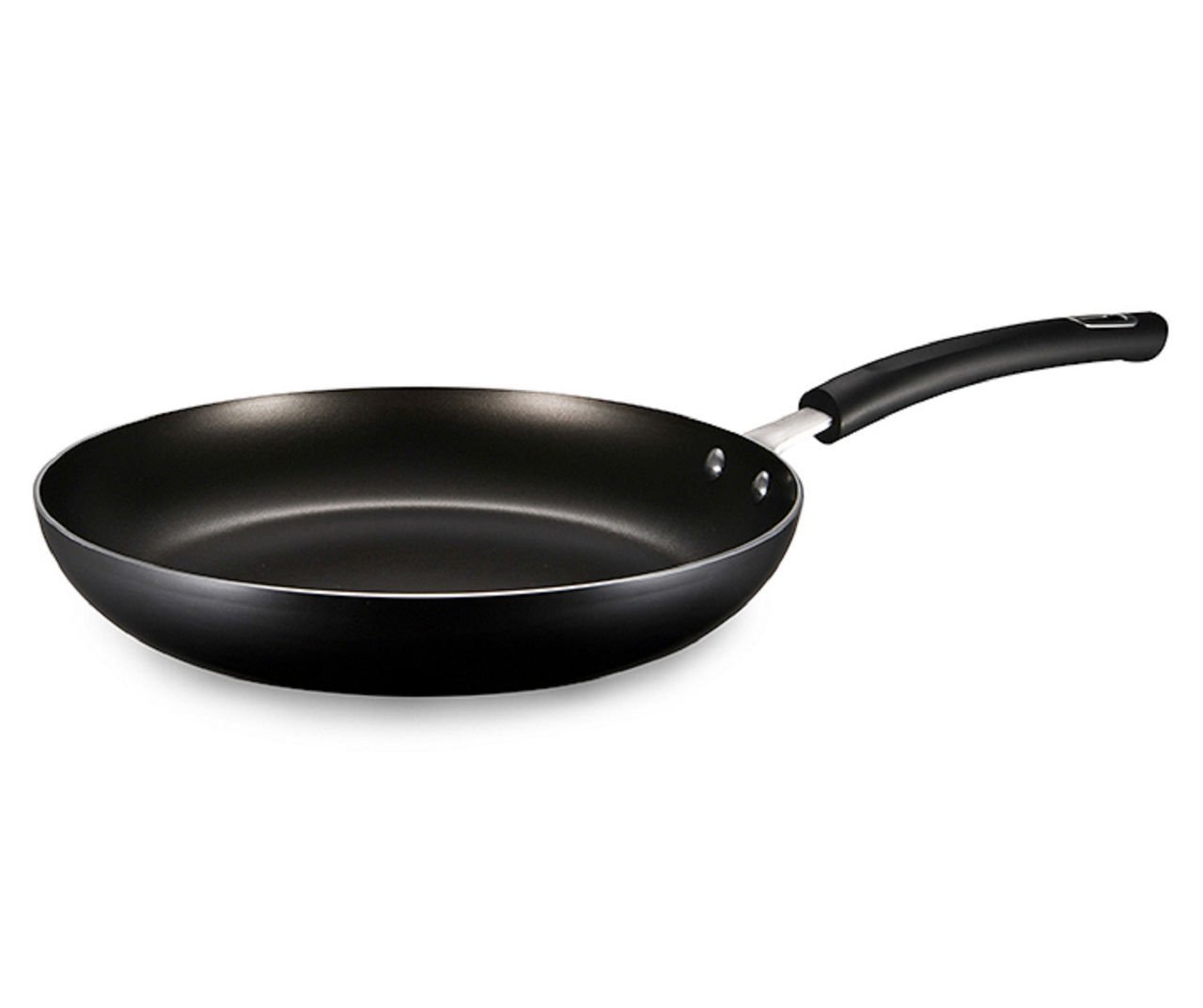 Real Living 12" Black Non-Stick Rivet Handle Fry Pan | Big Lots