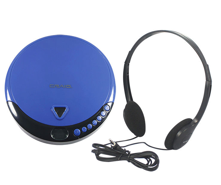 Craig Blue Personal CD Player With Headphones | Big Lots