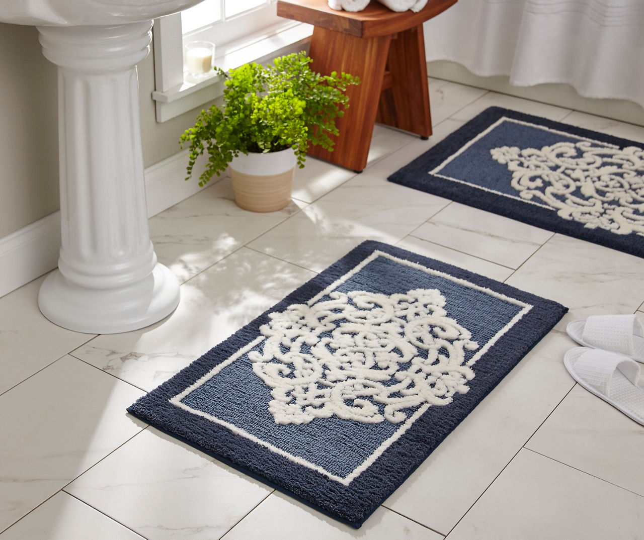 Mohawk Mohawk Horizon Renaissance Medallion Bath Rug | Big Lots