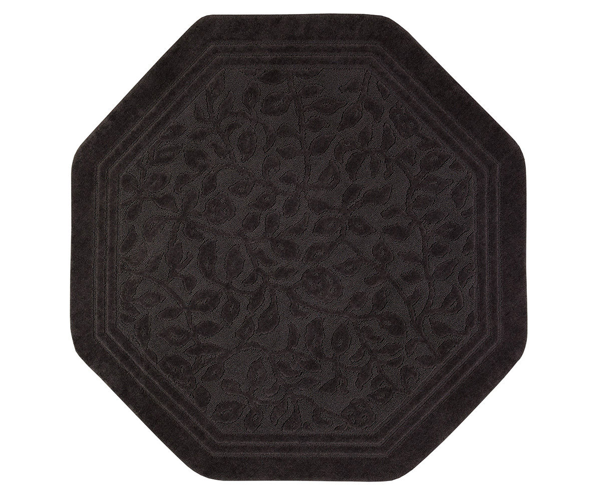 Mohawk Wellington Gray Octagon Bath Rug, (6' x 6') | Big Lots
