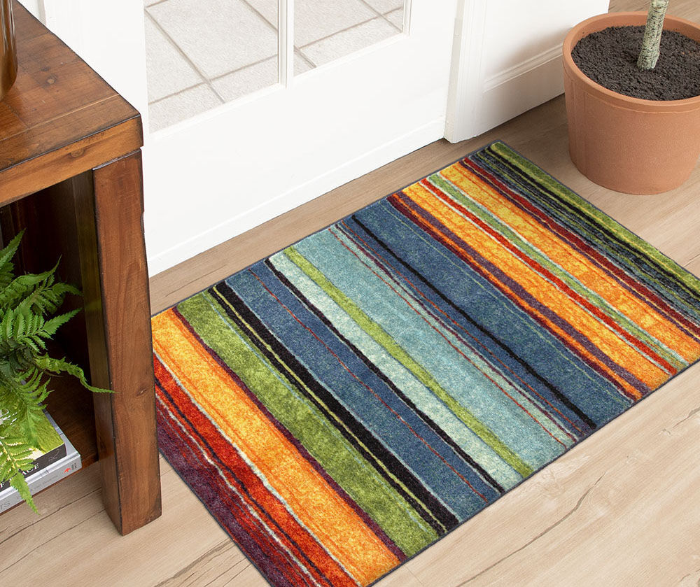 Mohawk Rainbow Stripe Accent Rug, (30" x 46") | Big Lots