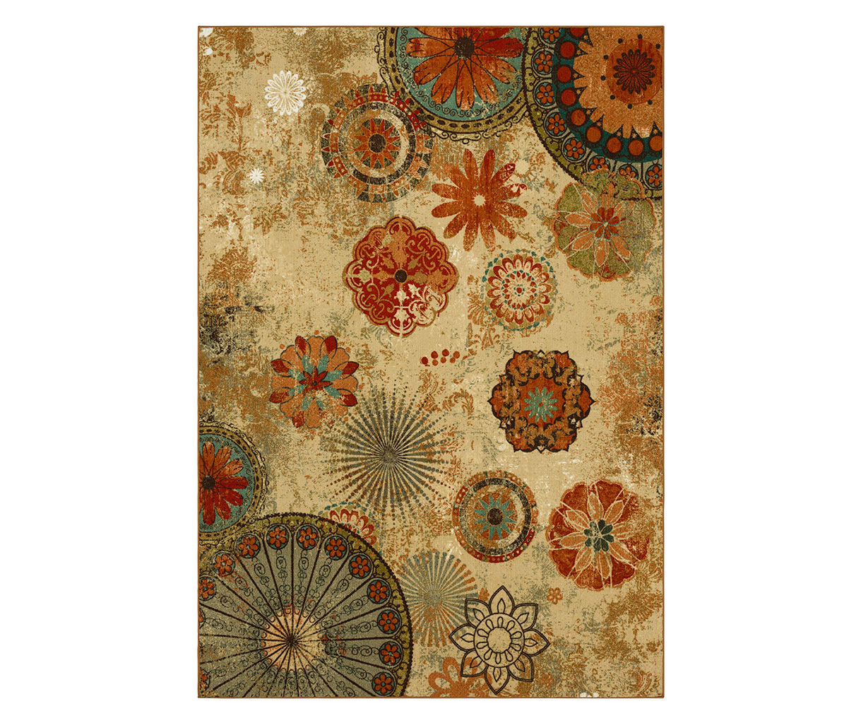 Mohawk Mohawk Alexa Medallion Indoor/Outdoor Area Rug | Big Lots